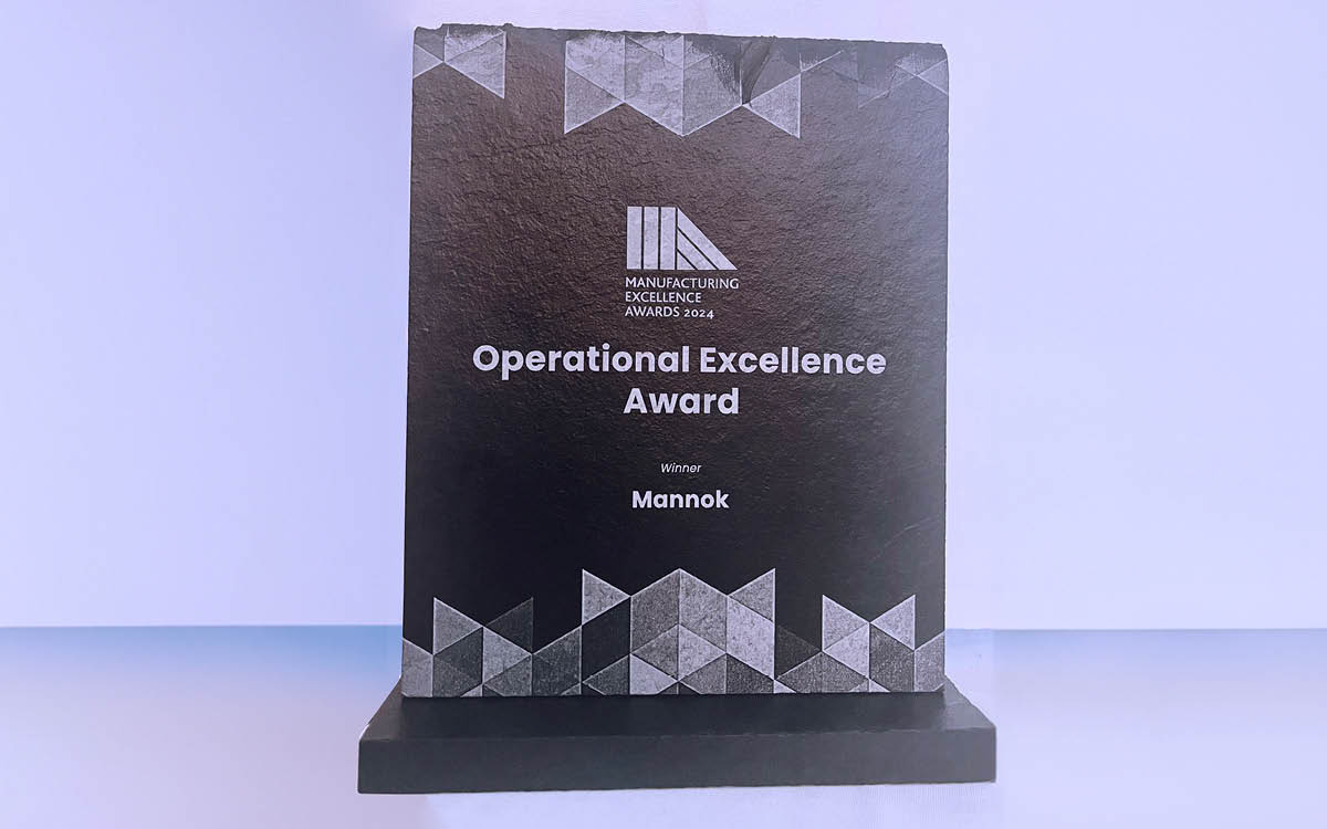 Mannok win Operational Excellence award in Dublin - Mannok Build