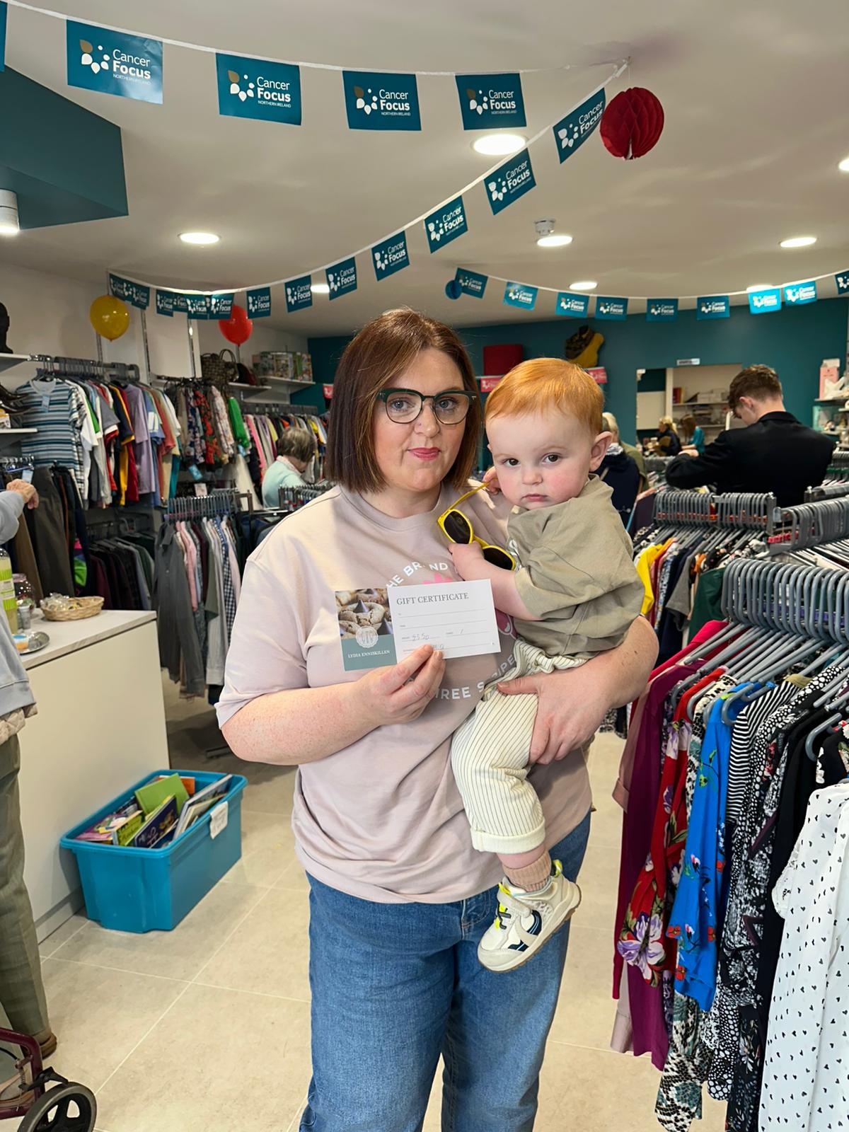 Mannok Takes on the Charity Shop Challenge to Support Cancer Focus NI ...