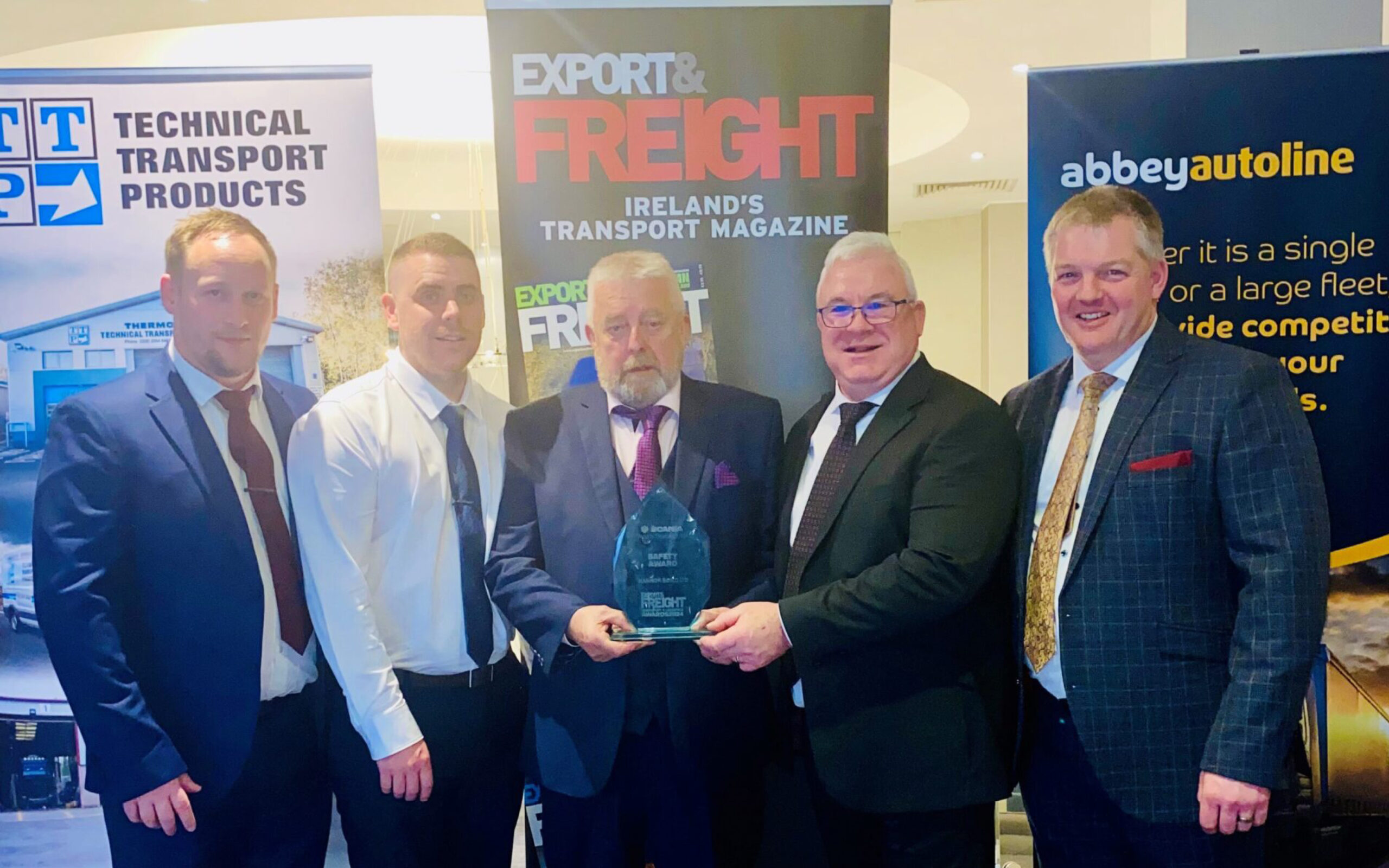 Mannok scoops Safety accolade at the annual Export & Freight Transport ...